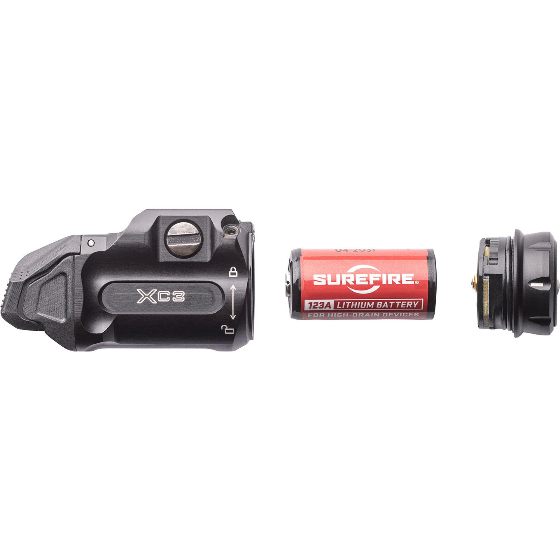 Surefire XC3 Compact Handgun Weapon Light, Black